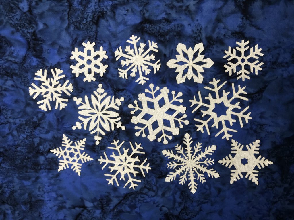 Snowflakes Appliques - Artfully Quilted Design®