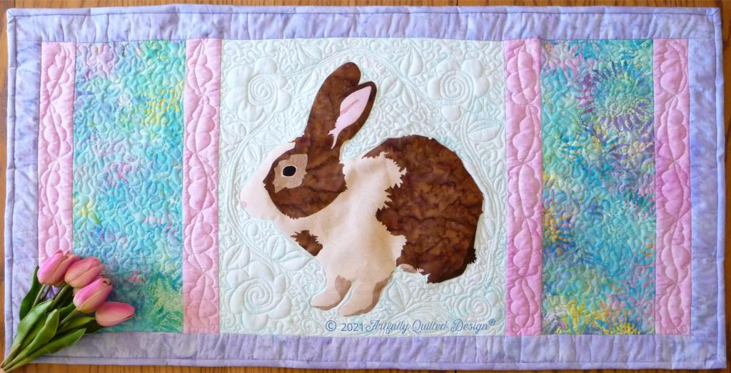 Brown Bunny Quilt Kit - Artfully Quilted Design®